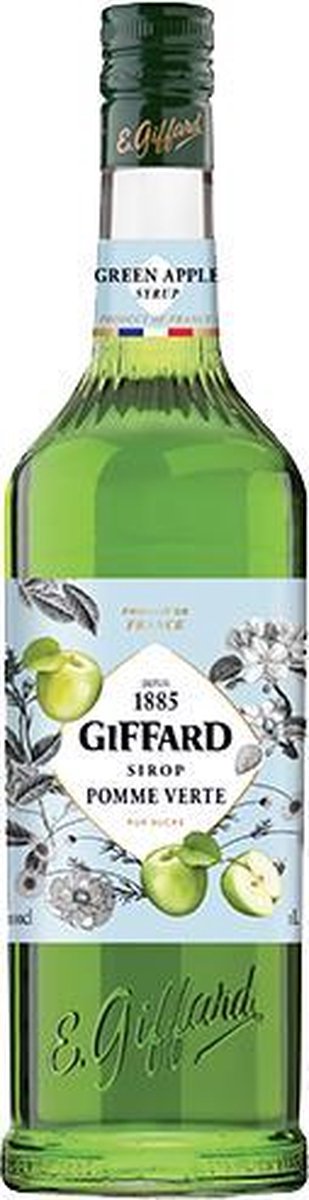 Groene Appel limonadesiroop - appelsiroop ranja siroop van Giffard ...