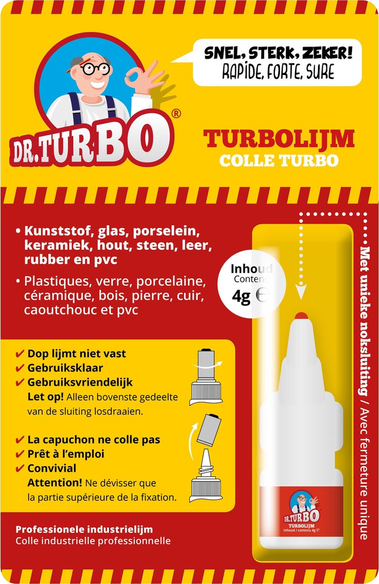 Colle Turbo 4gr / DC Turbo | bol.com