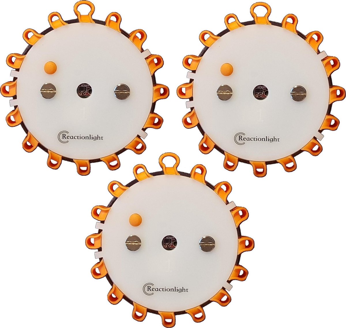 Reactionlight set 3 lichten oranje plus 3 streps- Trainen - reaction ...