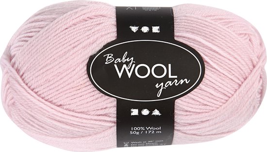 Baby Garen, L: 172 M, lichtroze, 50 gr/ 1 bol | bol