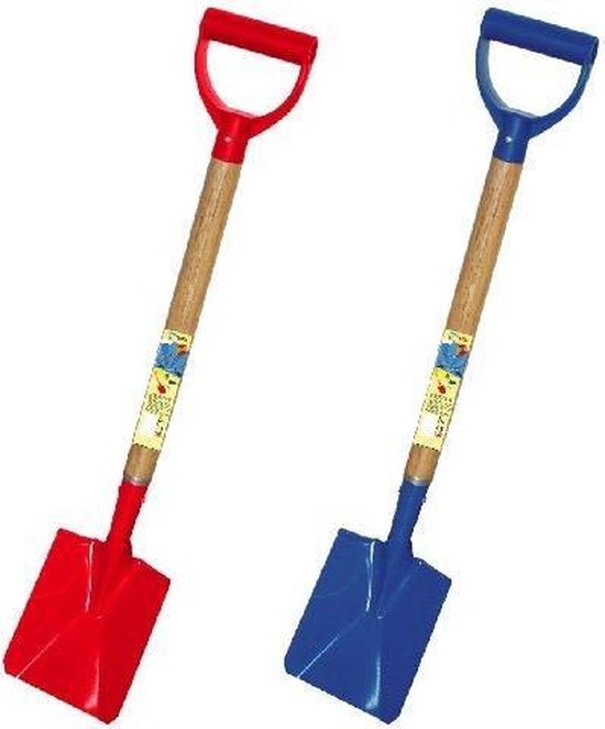 Schep - Bats - 65cm - Metaal - Rood of blauw -1 stuks - Willekeurig ...