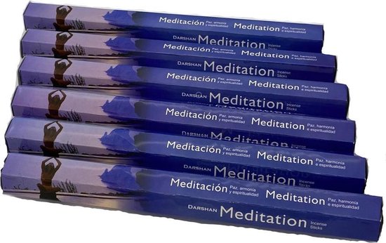 Groot Verpakking Wierook - Geurstokjes - Darshan - Meditation - 6 ...