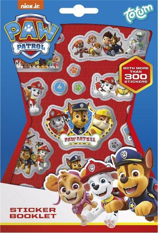 PAW Patrol Stickers| Stickers Chase Marshall Skye Everest | Stickerboek ...