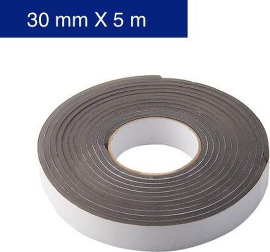 KD | Zelfklevende Foam Tochtstrip | 30mm - 5 m | Anti- Vocht, Wind ...