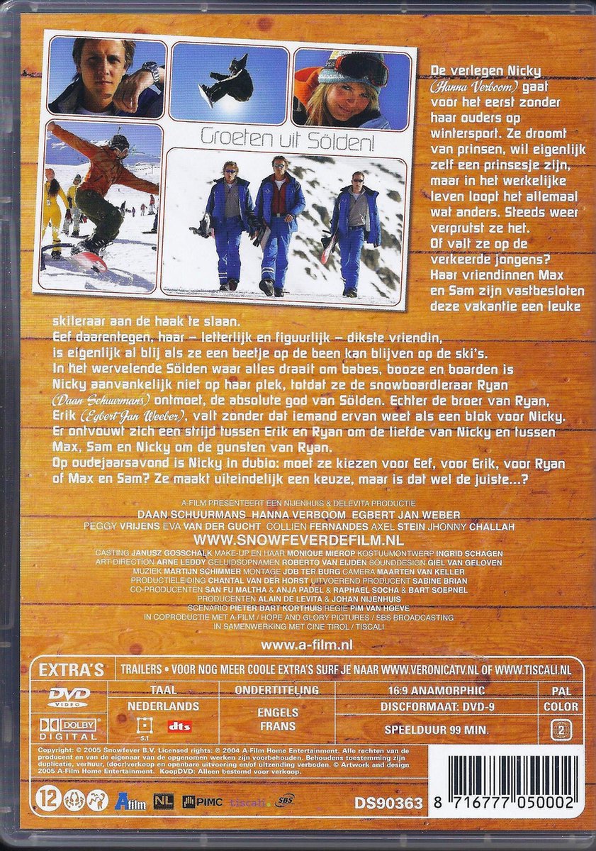 Snowfever (Dvd), Hanna Verboom | Dvd's | bol