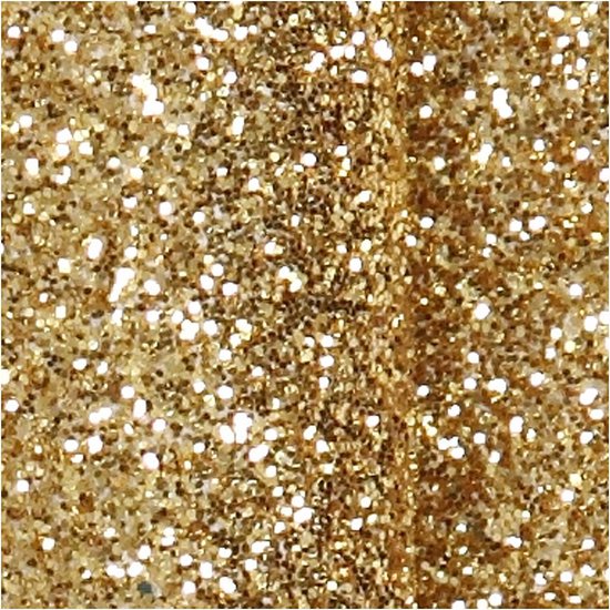 attacher. paillettes d'or. taille 31x85 mm. 4 pièces / 1 boîte | bol.com
