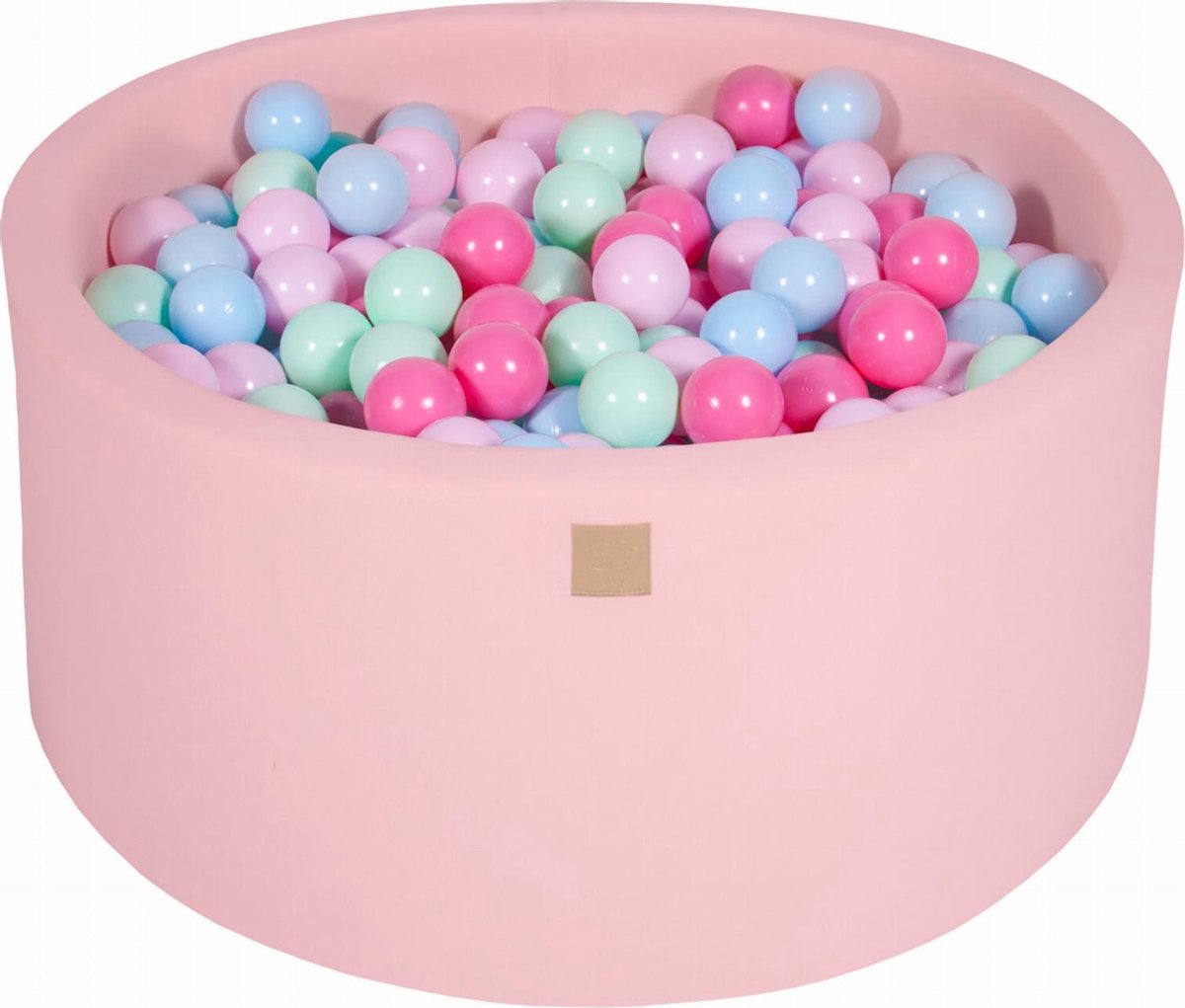 Ballenbakje.nl® Ronde Ballenbak set incl 300 ballen 90x40cm - Licht ...