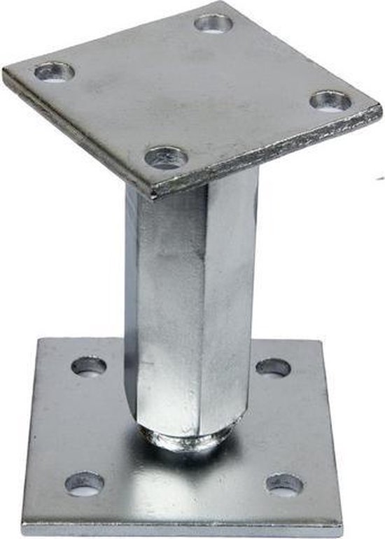 Adjustable Post Support 70 x 70 mm, adjustable range 110 mm - 160 mm ...