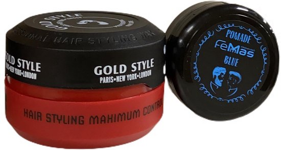 Gold Style Styling Wax 10 Cola Fresh 150 ml +Gratis hair pomade | bol