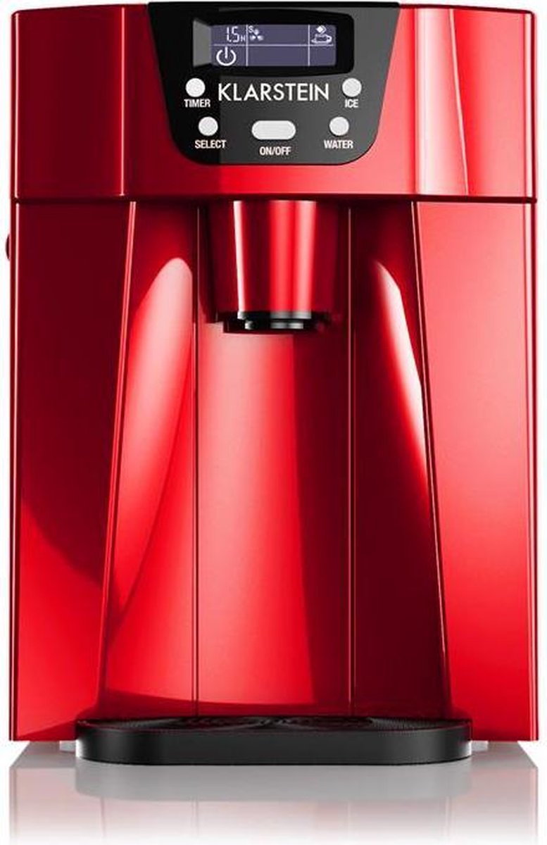Klarstein Ice Volcano 2G ijsblokjesmachine LED - 12kg per 24h - 2 liter ...