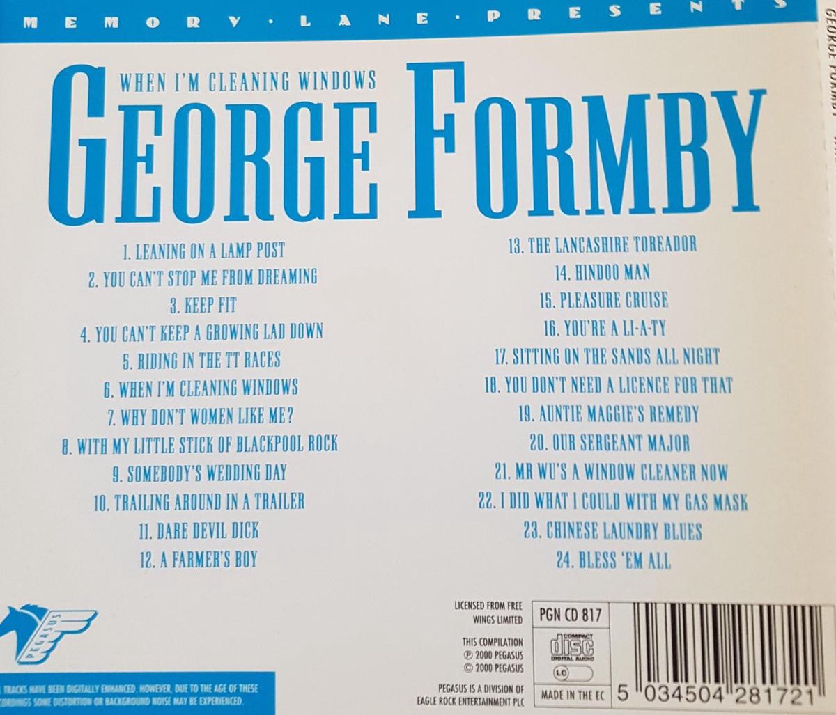 When I'M Cleaning Windows, George Formby | CD (album) | Muziek | bol.com