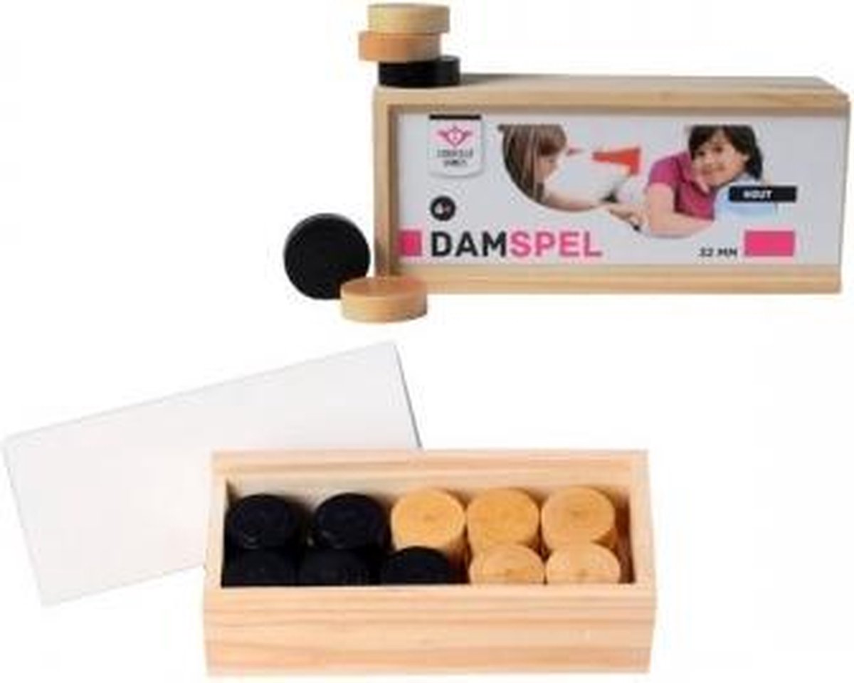 Dambord - Met Damstenen | Games | bol.com