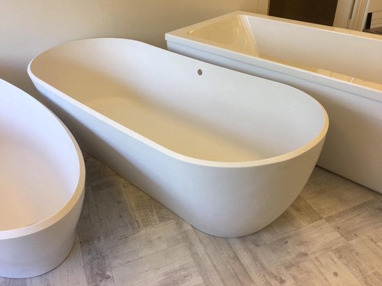Vrijstaand Solid Surface ligbad Ibiza 170x75cm | bol.com