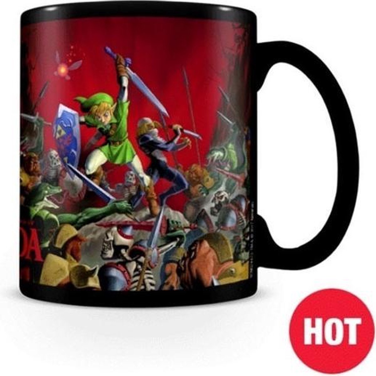 Nintendo The Legend Of Zelda Battle - Heat Changing Mug | bol.com