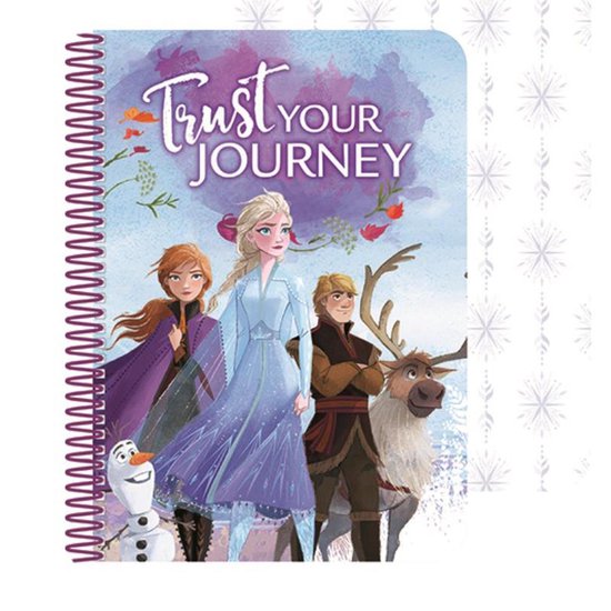 Disney Frozen Notitieboek 3D - Elsa & Anna - Frozen 2 met 60 velen ...