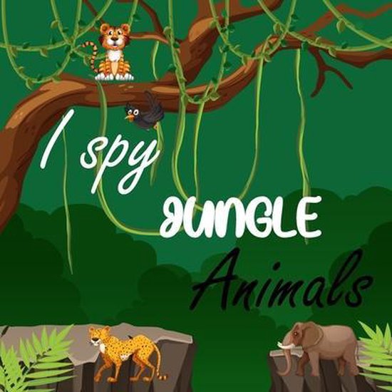 I Spy Jungle Animals, Happy Man | 9798577108267 | Boeken | bol