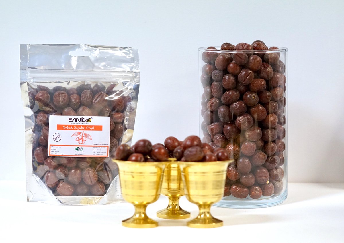 300 grammes de Jujube séché Dattes rouges séchées - Mélange à dessert ...
