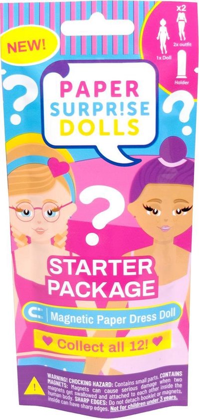 Paper Surprise Dolls Starter Pack | bol