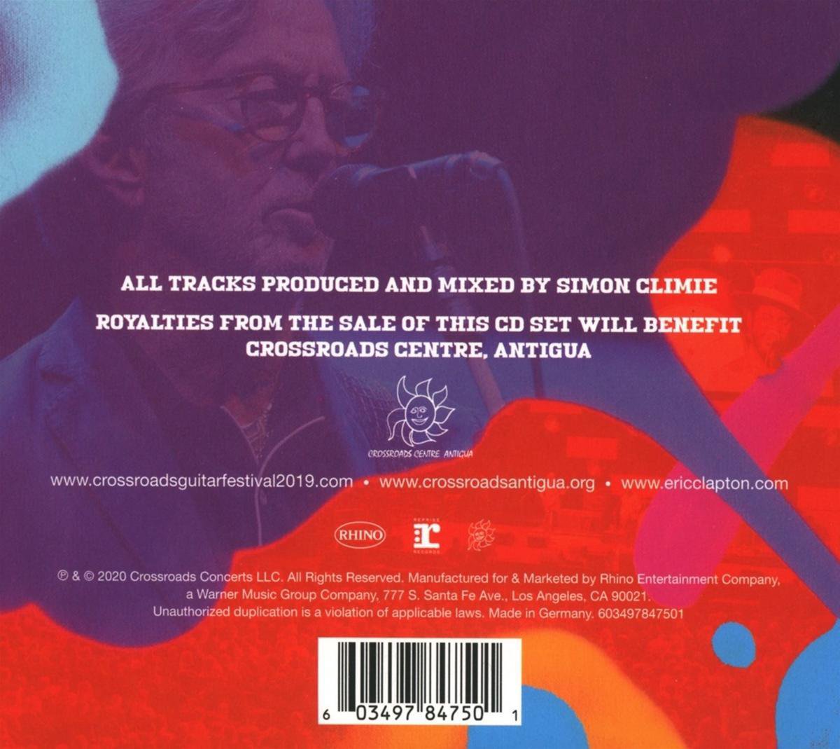 Eric Clapton’s Crossroads Guitar Festival 2019, Eric Clapton | CD ...