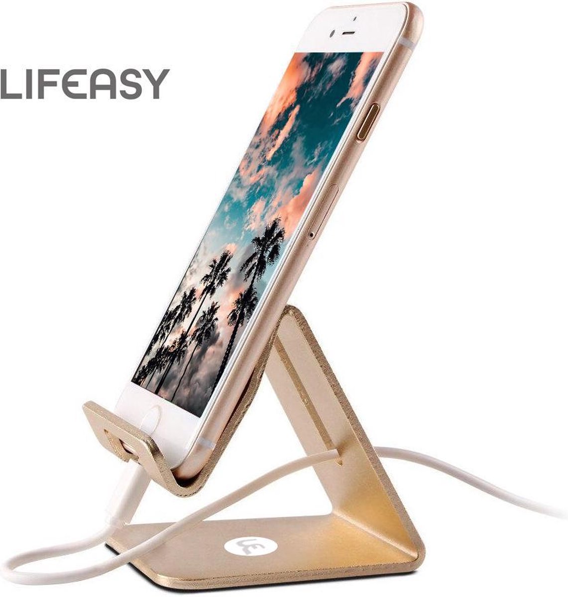 Lifeasy - Smartfriend Gold - Telefoonhouder Bureau Standaard ...