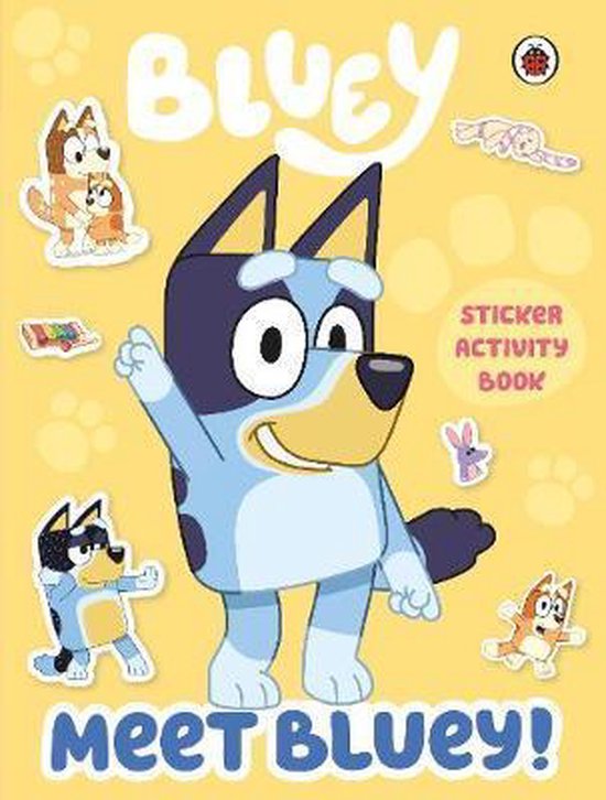 Bluey Meet Bluey Sticker Activity Book, Bluey | 9780241486924 | Boeken ...