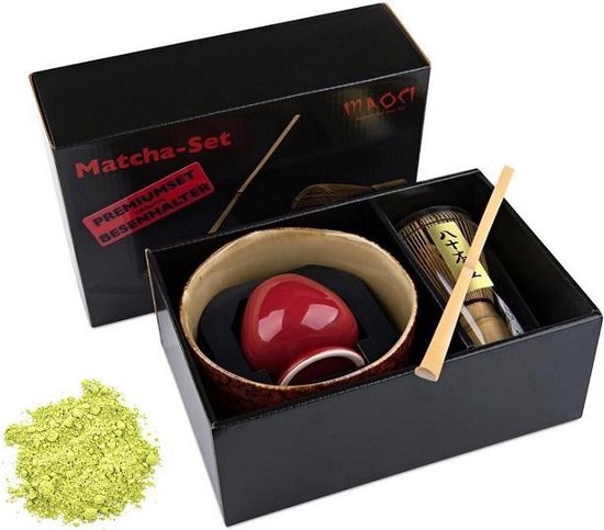 Matcha starter set compleet - Matcha thee set incl. matcha thee ...
