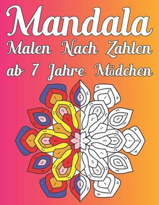 mandala malen nach zahlen ab 7 jahre madchen, Sabine Vogt ...