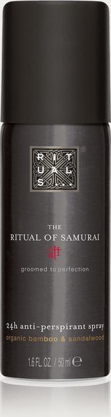 Rituals Samurai 24h anti-perspirant spray deodorant 50ml | bol.com