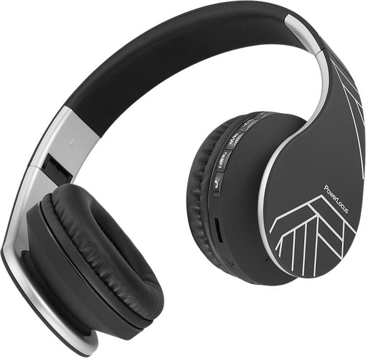 bol.com | PowerLocus P1 draadloze Over-Ear Koptelefoon Inklapbaar ...