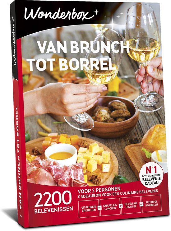 Wonderbox Cadeaubon - Van Brunch tot Borrel | bol.com