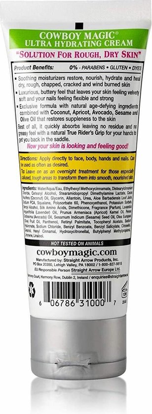 Cowboy Magic Ultra Hydrating Lotion 100 mL - Age-Defying | Paraben Free ...