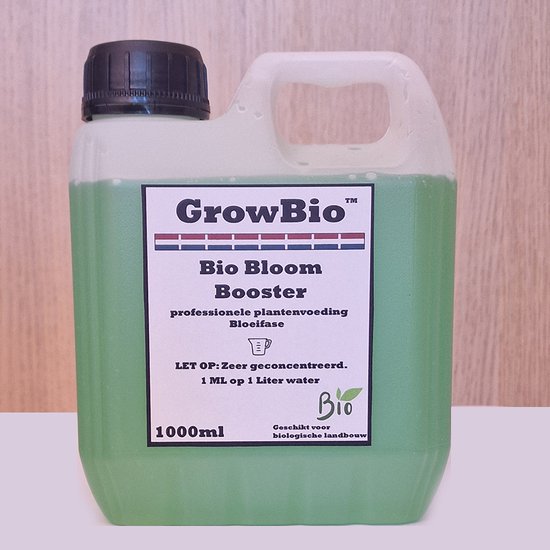 GrowBio Bloom Booster planten voeding 1000ML Let op: Planten voeding ...