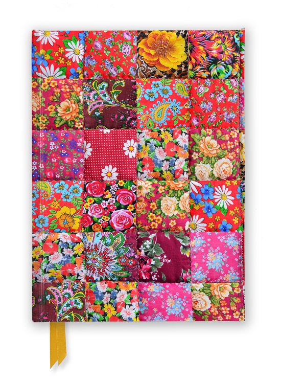 Flame Tree Notebooks- Floral Patchwork Quilt (Foiled Journal) | bol