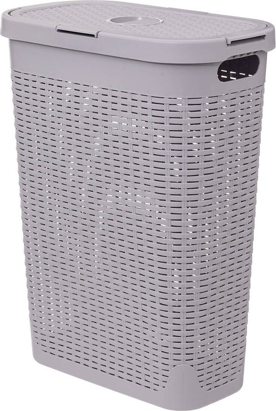 Kunststof wasmand, hoog, 40 liter | bol
