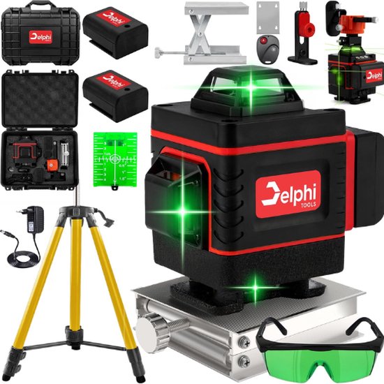 Deplhi® Kruislijnlaser - Kruislijnlaser Met Statief - Kruislijnlasers ...