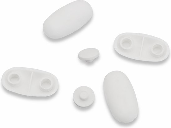 FSW-Products - 6 Stuks - WC Buffers Set - ABS - Buffer voor Wc - Wc ...