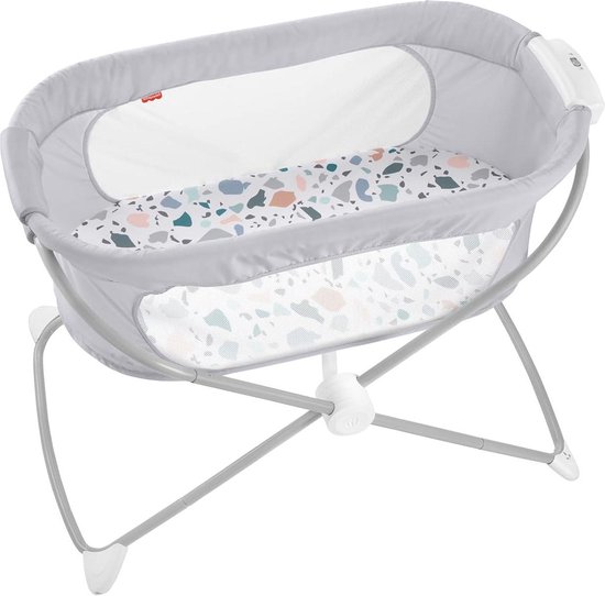 Carrycot with Soothing View - Pacific Pebble Foldable Portable Crib for ...