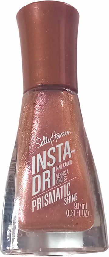 Sally Hansen Insta-Dri Prismatic Shine Nagellak - 035 Conjure Copper | bol