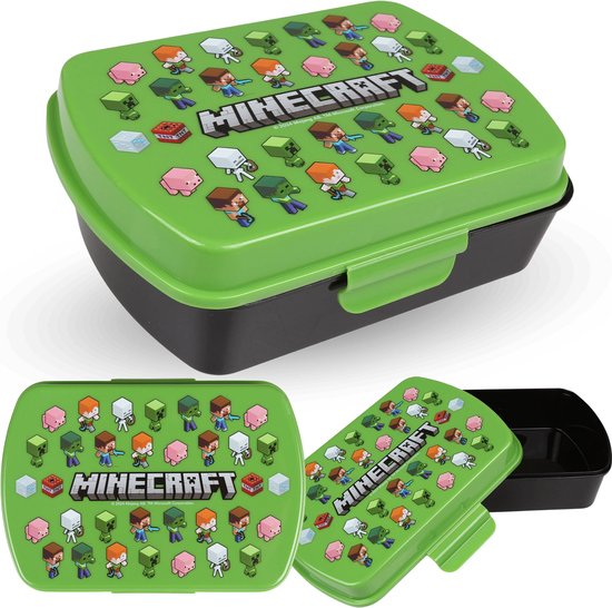 Minecraft School Lunchbox voor Jongens | bol