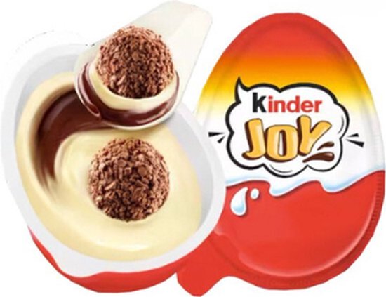 Kinder Joy - 8 melkchocolade eieren - Jurassic World figuur binnenin ...