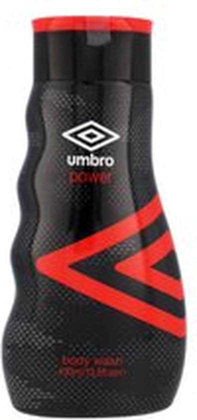 Umbro Power For Men body wash Red - 300 ml - Geur van citrus en kruiden - Shower gel... | bol