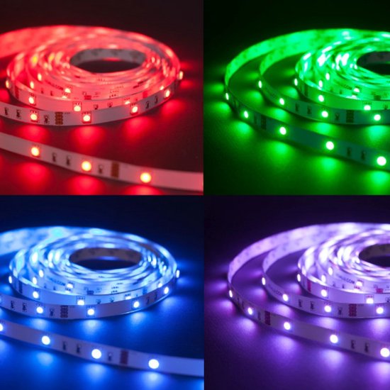 Led strip 5M RGB Met app en afstandsbediening - Led lights - Led strips ...