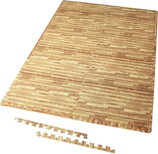 Protective Mats Floor Protection Puzzle Mats Set of 20 - Yoga Gym ...