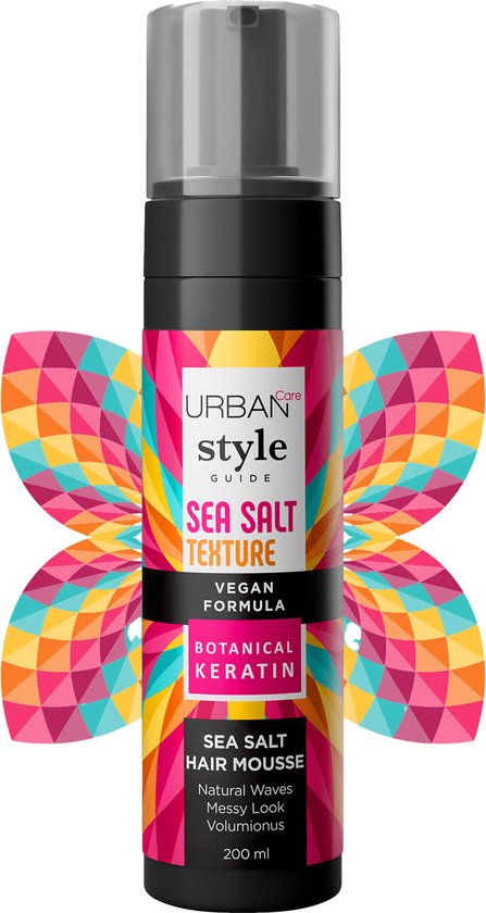 Urban Care Sea Salt Mousse - Volumiserend - UV-filter - 200ml | bol