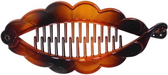 Haarsoires Haarspeld bananenklem - Straatklem rond fantasie 14cm ...