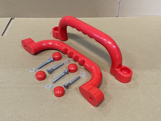 Déko-Play handgrepen set rood | bol