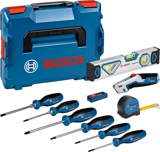 Bosch Professional Handgereedschapset 19-delig in L-BOXX - 0615990N2R | bol