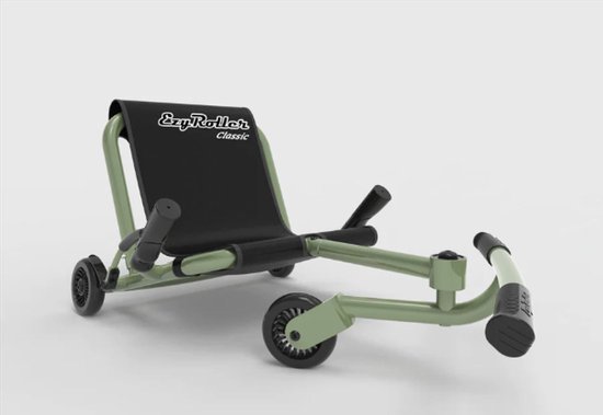 Ezyroller Classic - Skelter - Ligfiets - Driewieler - Verlengbaar - Khaki | bol
