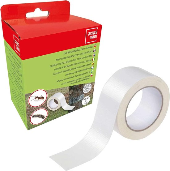 Caterpillar and Ant Glue Ring - 5 cm x 5 m Adhesive Tape - Natural Tree ...