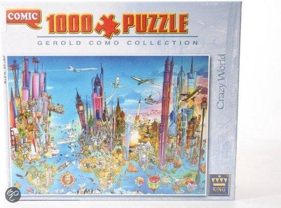 Comic Puzzel Crazy World 1000 Stukken | bol